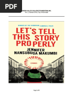 Burdens - John Ruganda | PDF