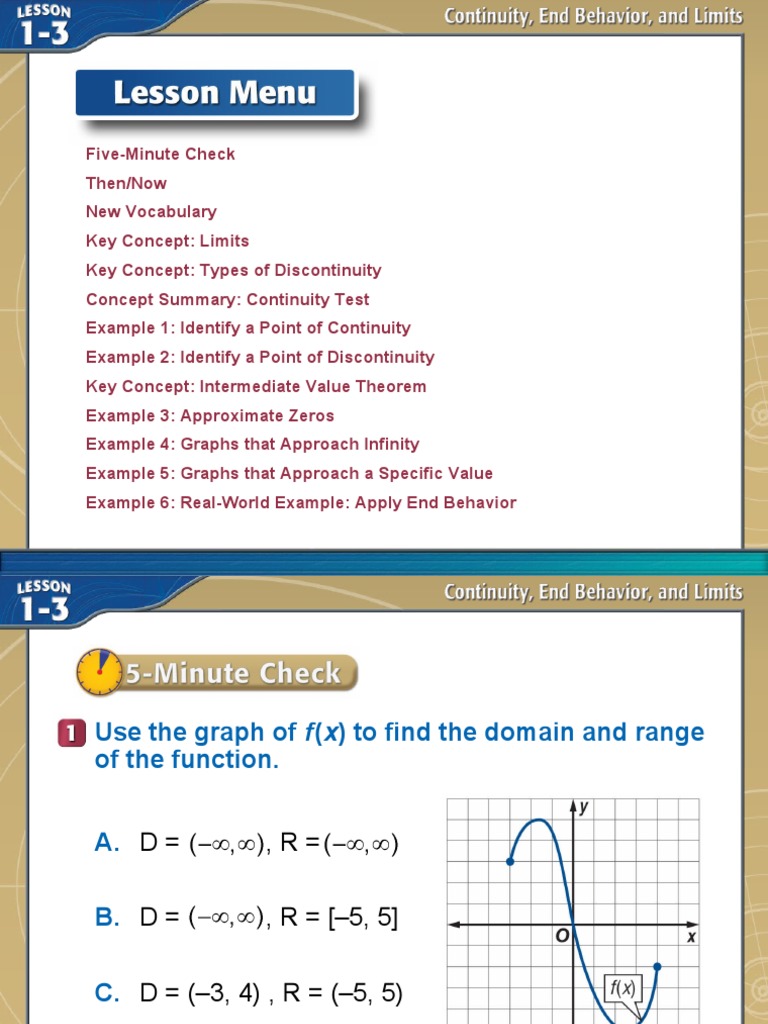 Understanding Continuity and Discontinuity | PDF | Continuous Function | Function (Mathematics)