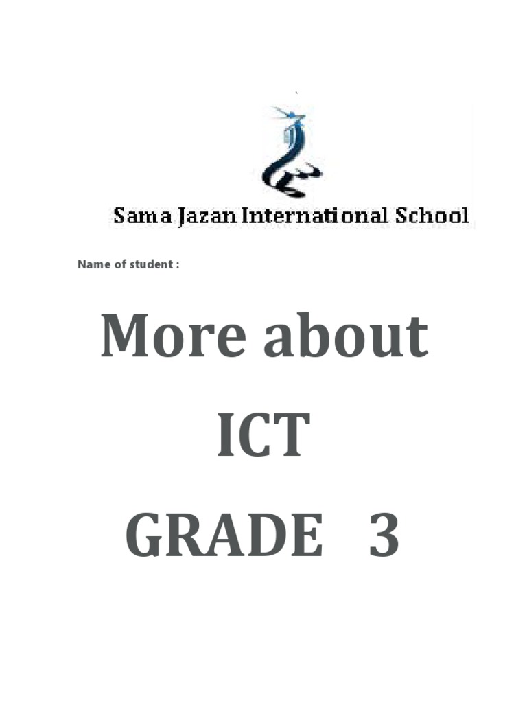 Grade 3 2022 | PDF | Educational Technology | Password