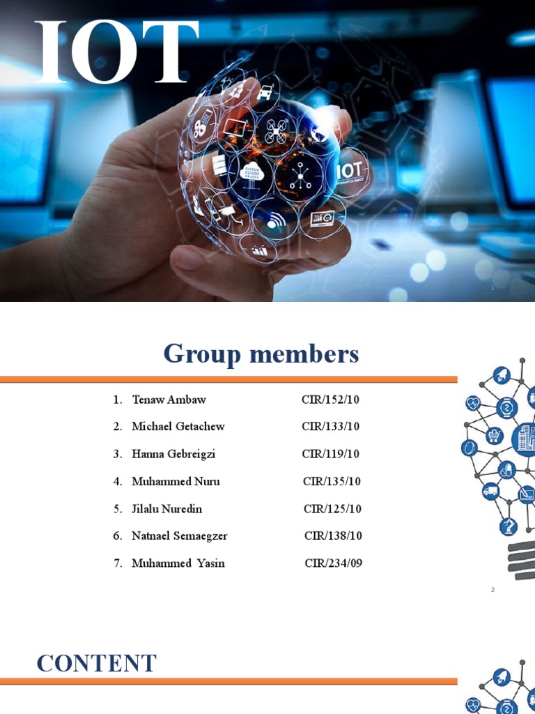 IOT Seminar | PDF | Internet Of Things | Computing