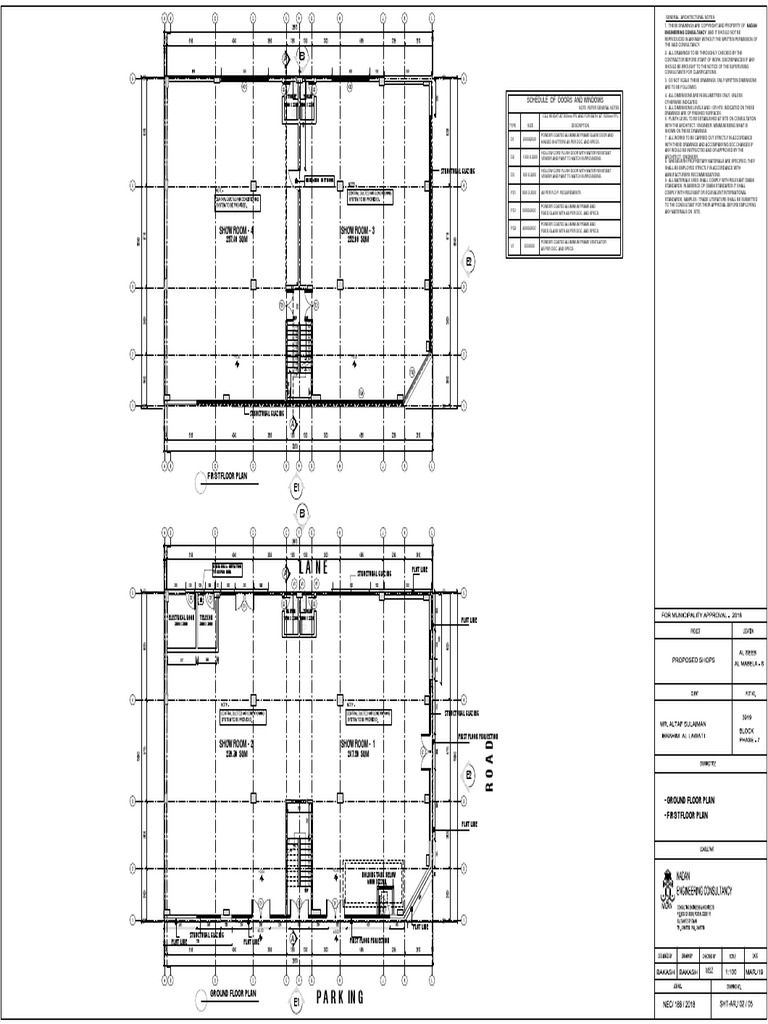 MABELA SHOP Revised Drawing | PDF | Door | Building Technology