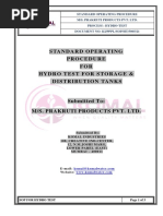 Hydrotesting Checklist | PDF | Business