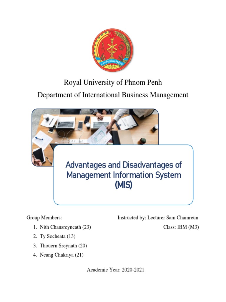 MIS Group1 MB Report | PDF | Customer Relationship Management | Management Information System