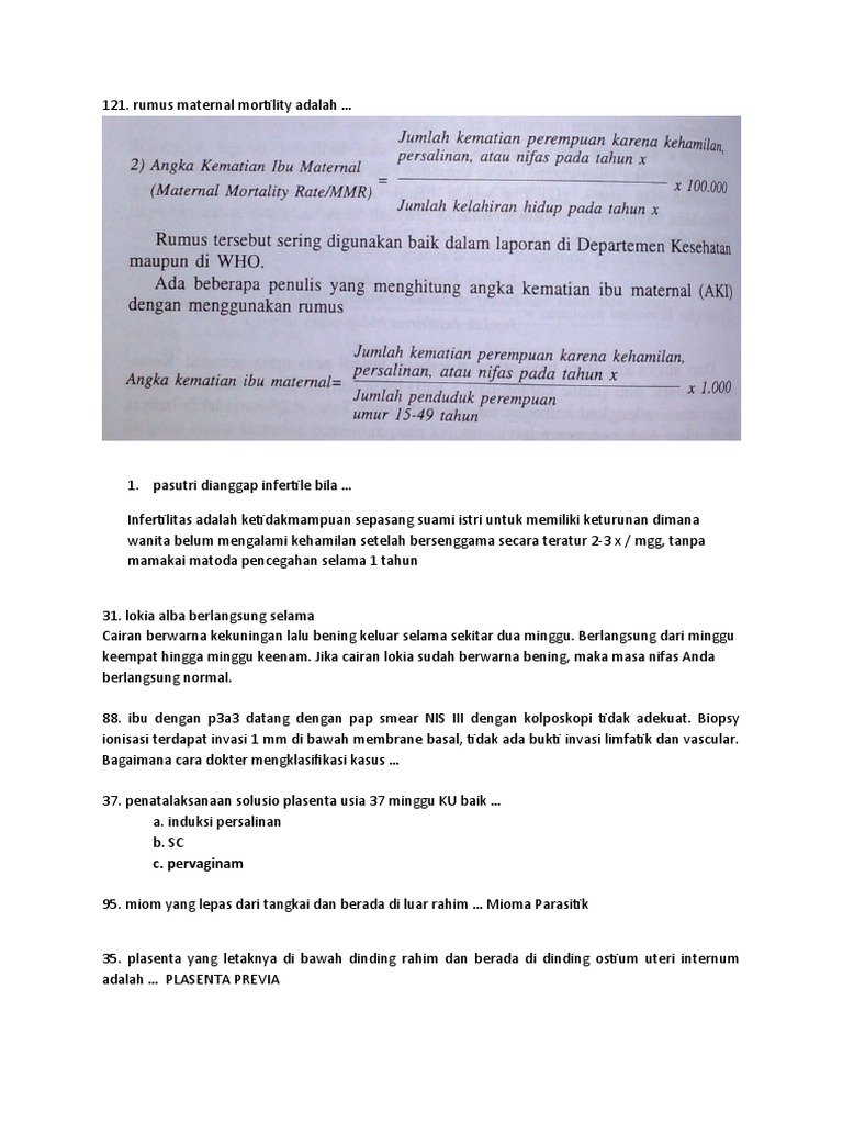 Soal MCQ Blok 17 | PDF