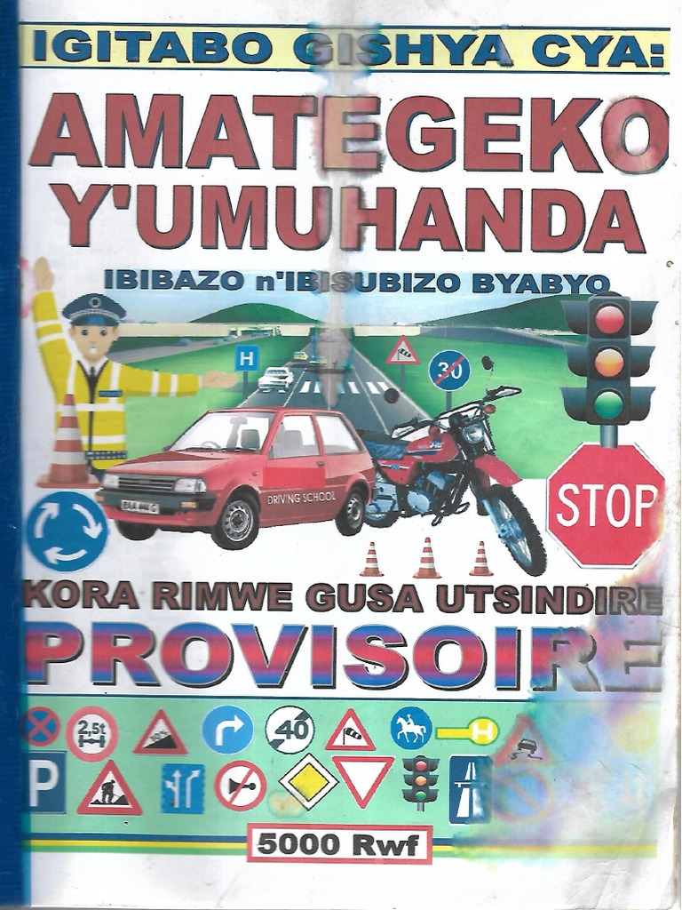 Amategeko Y'umuhanda Color | PDF