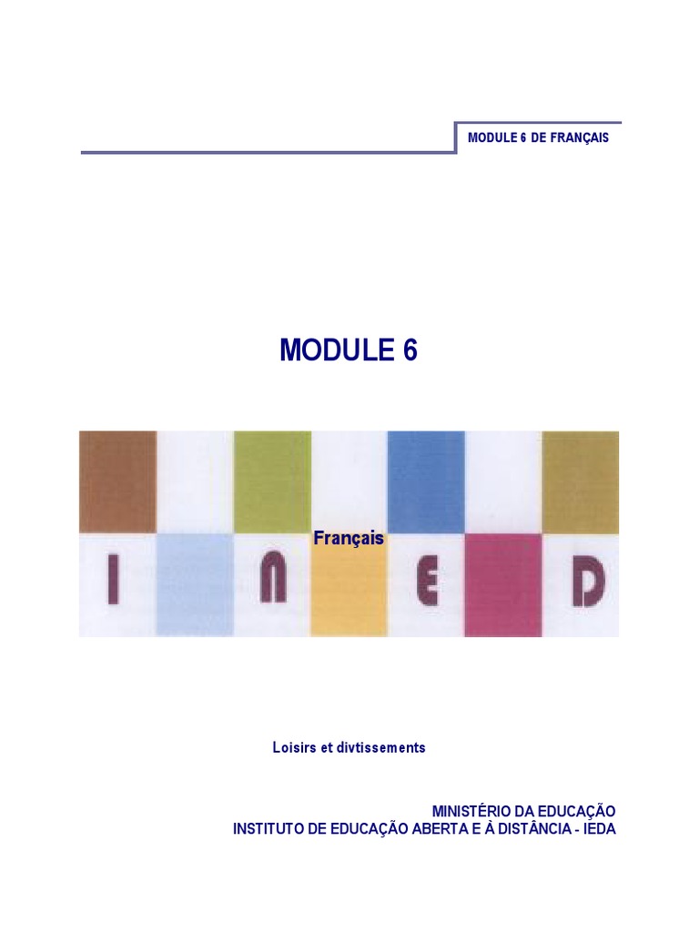 Modulo 6 Frances Final | PDF | Question | Phrase