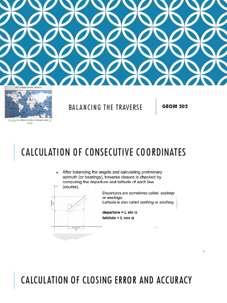 L9 - Balancing The Traverse | Download Free PDF | Accuracy And ...