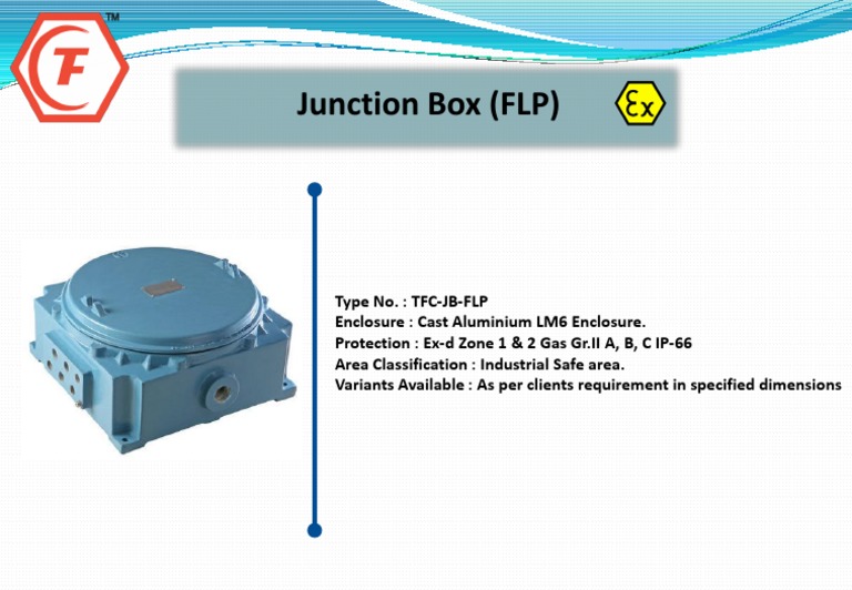 Flameproof Junction Box | PDF