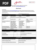 Sample Hot Work Permit | PDF | Grinding (Abrasive Cutting) | Welding