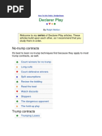 Bridge Bidding Cheat Sheet | PDF | Games Of Mental Skill | Gaming Devices