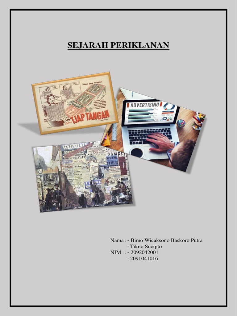 Sejarah Periklanan Di Indonesia | PDF