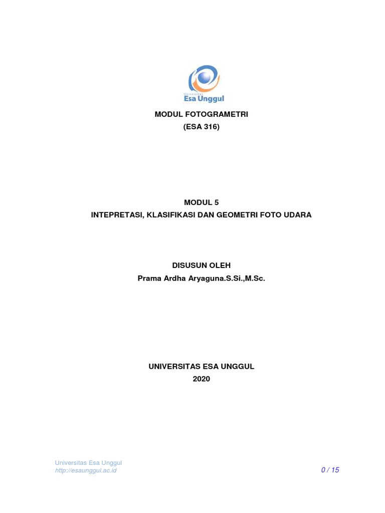 Modul Pertemuan 5 | PDF