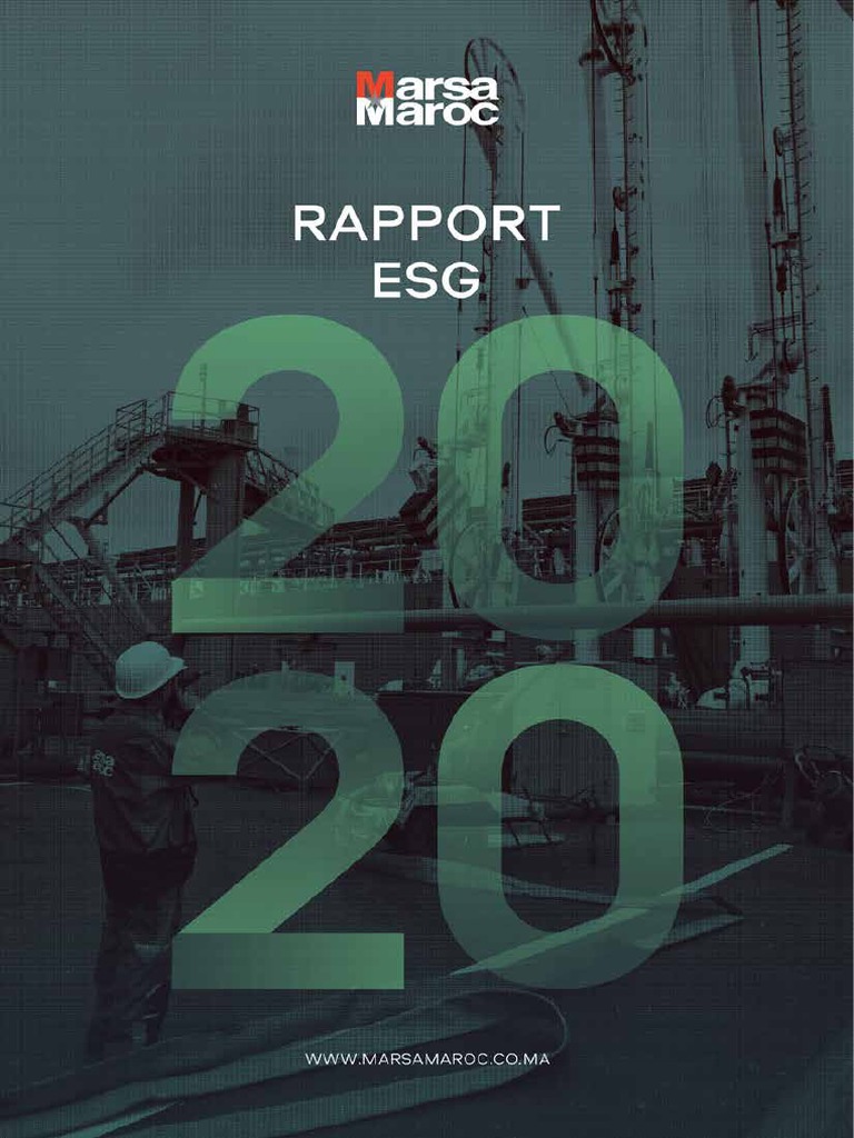Rapport Esg MARSA MAROC 2020 VF | PDF | Développement durable ...