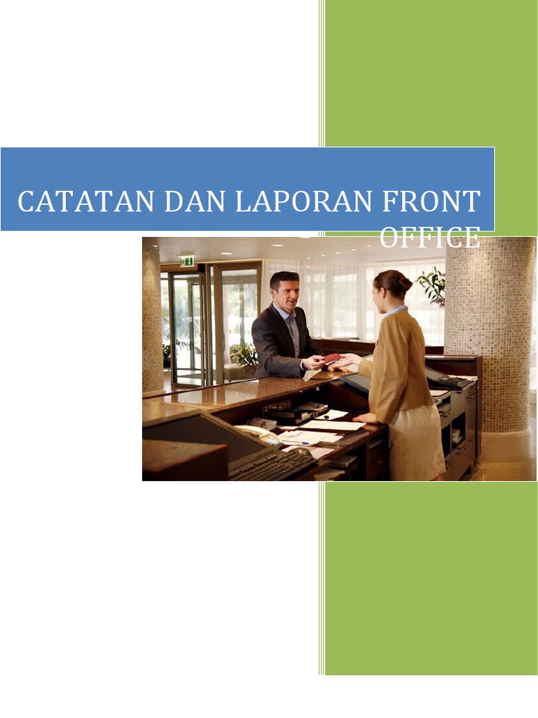 Catatan Dan Laporan Front Office | PDF