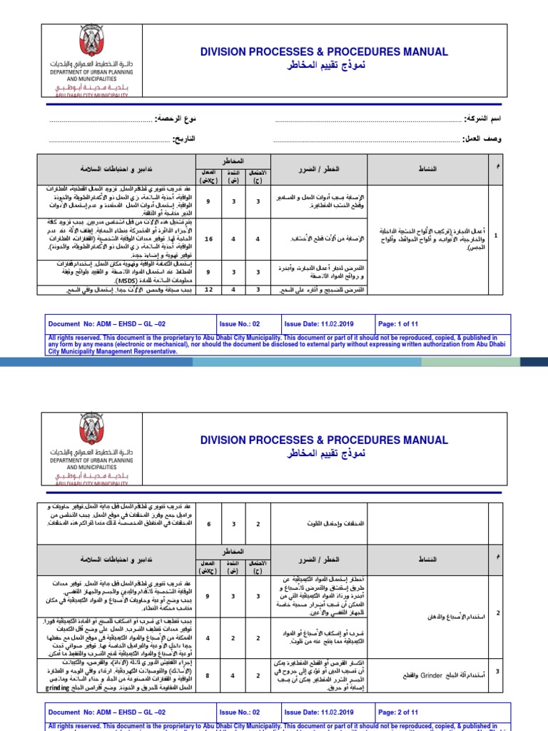 Division Processes & Procedures Manual | PDF