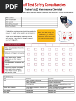 Zoll A Ed Plus Checklist | PDF | Business