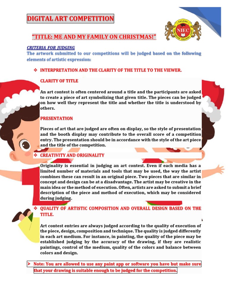 Digital Art Competition 2021 December | PDF