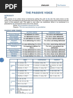 Passive Voice Infographic | PDF | Verb | Syntactic Relationships