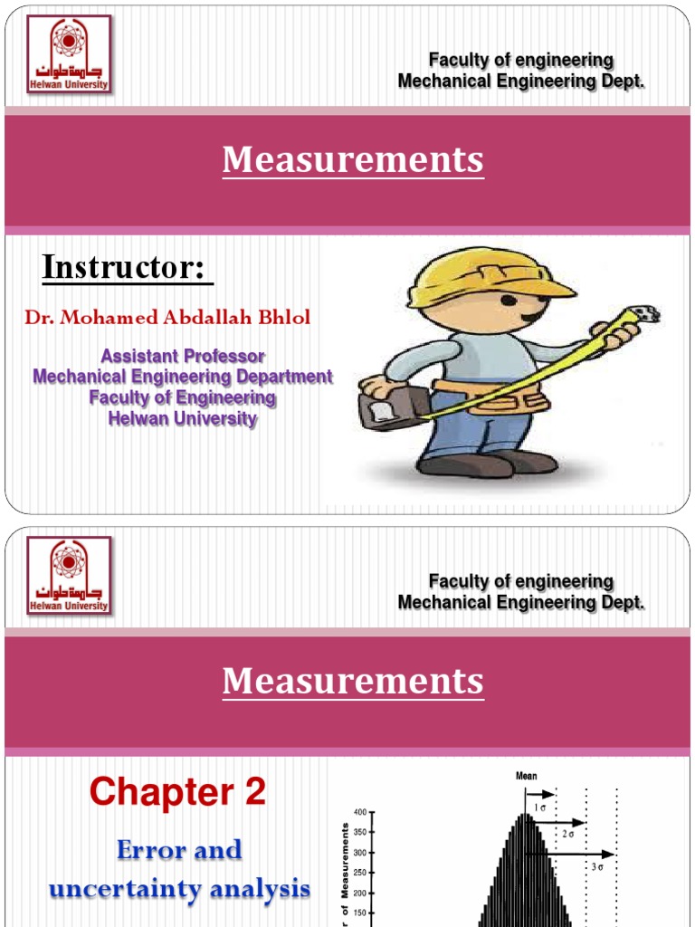 Measurements: Instructor | PDF | Observational Error | Accuracy And Precision