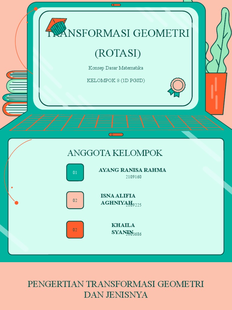 Rumus dan Contoh Rotasi Geometri | PDF