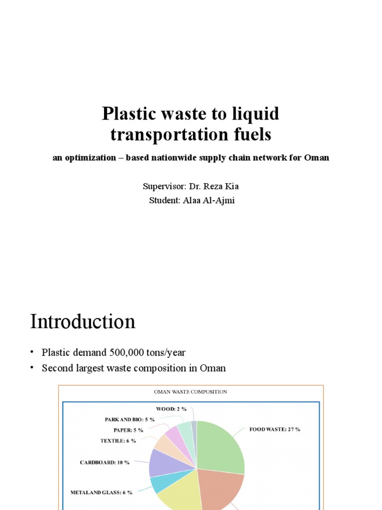 Plastic Waste To Fuels | PDF | Waste | Economies