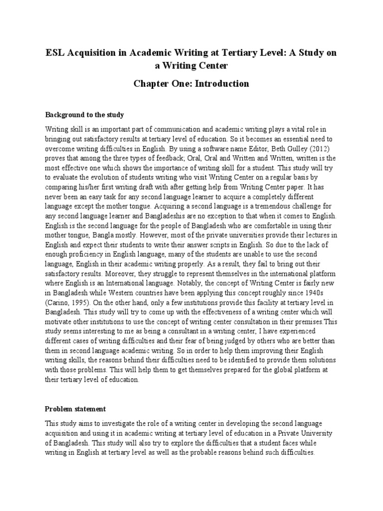 Research Proposal - Applied Linguistics and ELT | PDF | Second Language ...