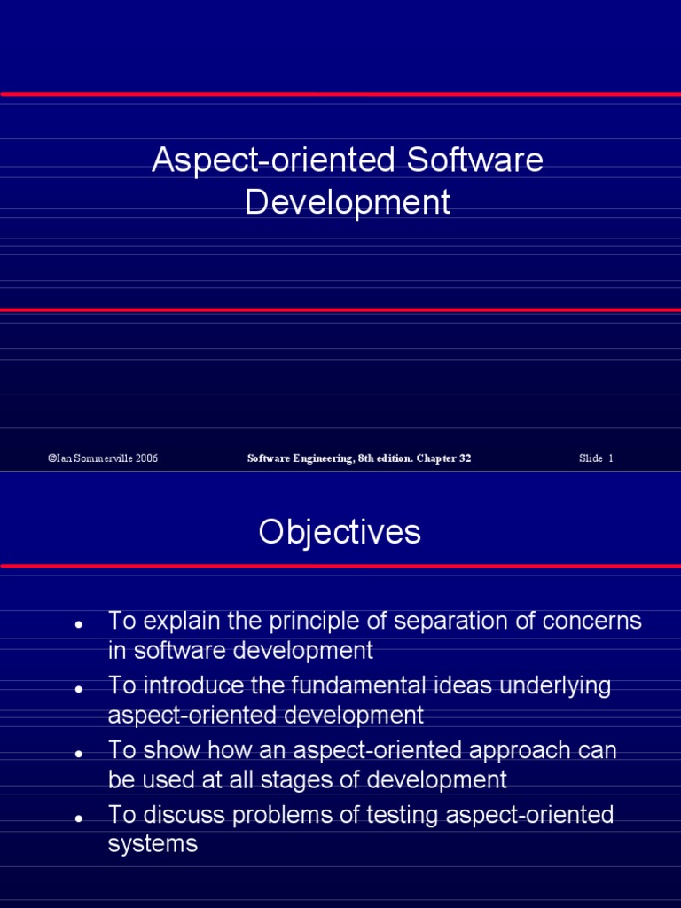 Aspect Oriented Architecture | PDF | Software Development | Software Engineering