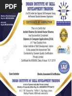 Great Learning Certificate | PDF