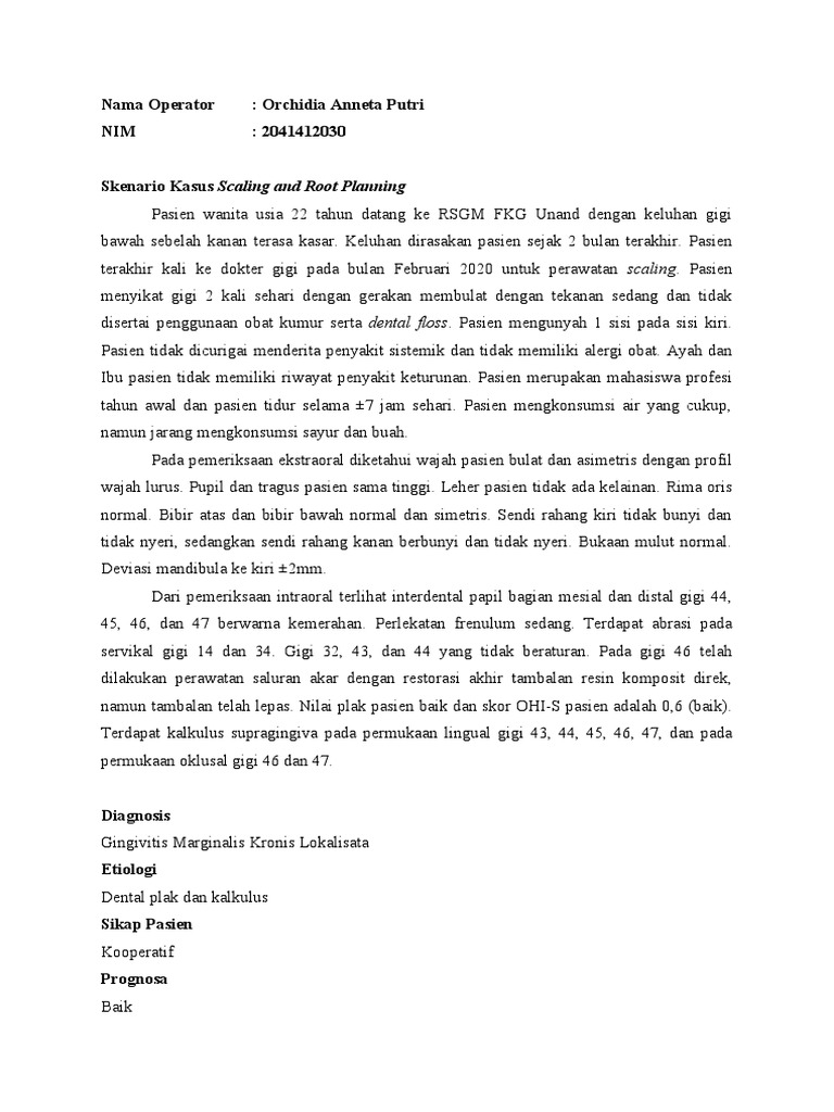 Contoh Skenario Scaling | PDF