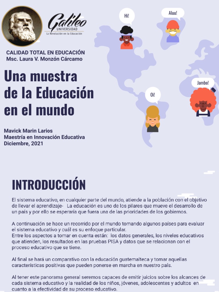 Educación en El Mundo | PDF | La naturaleza humana