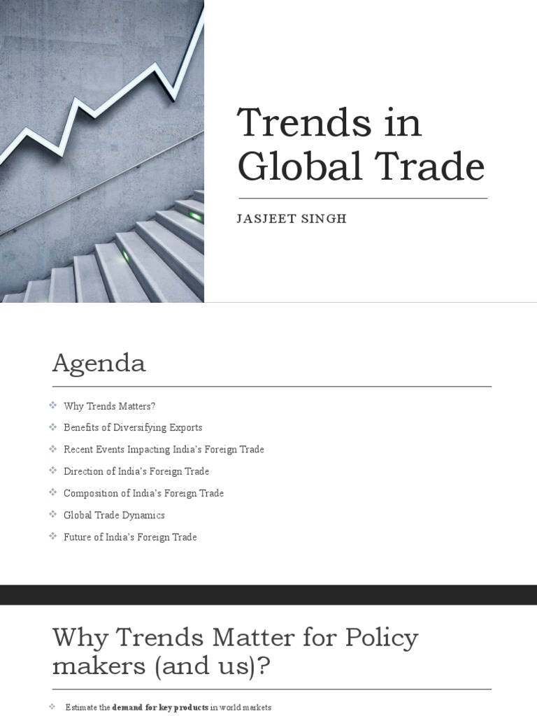 Trends in Global Trade - v1 | PDF | Exports | International Trade