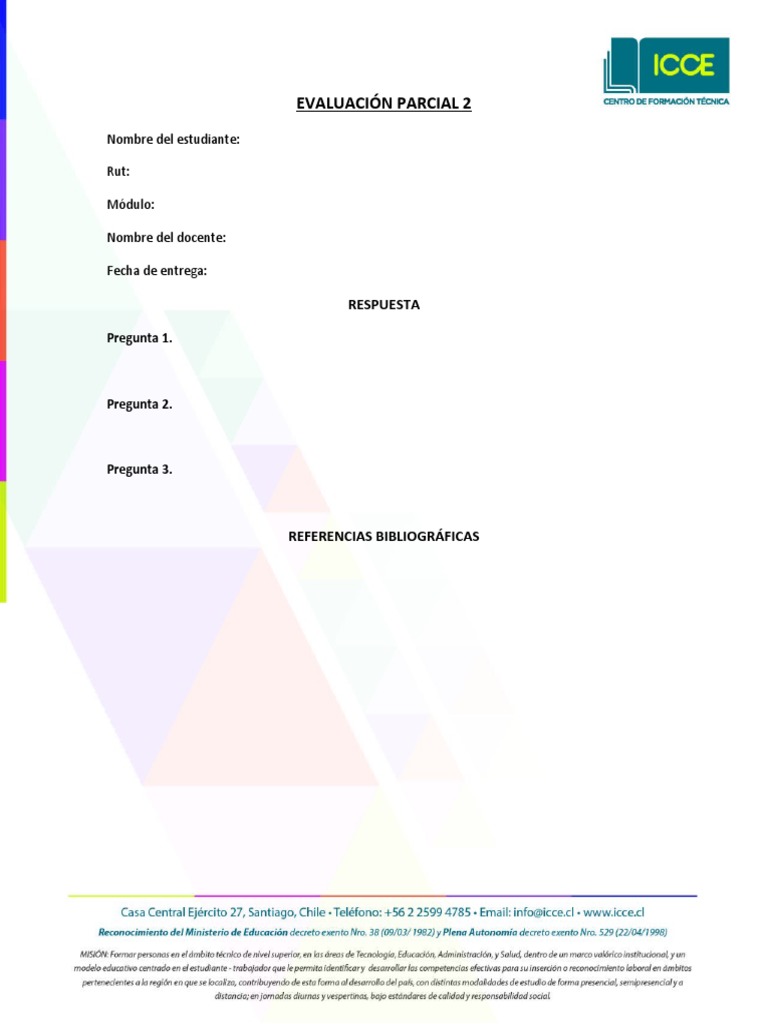 Evaluación Parcial 2 | PDF