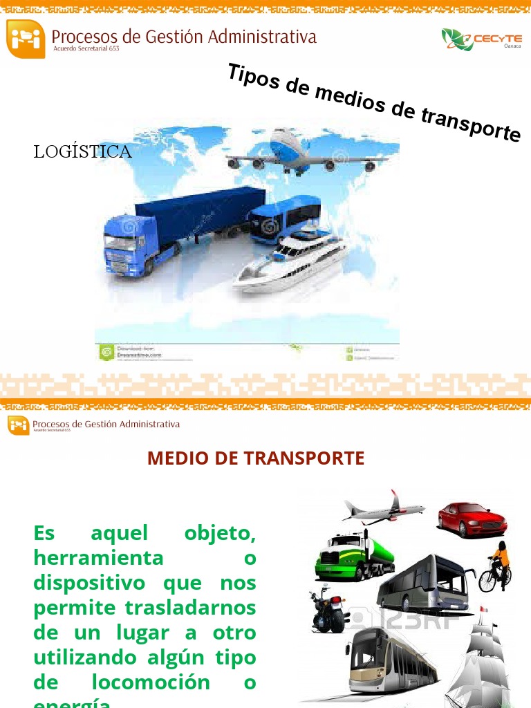 TPGA13 - MIVSI - S02 - PP01 Tipos y Medios de Transporte | PDF ...