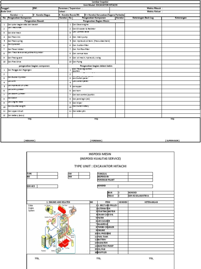 Form Mekanik Andrew | PDF | Vehicles | Engines