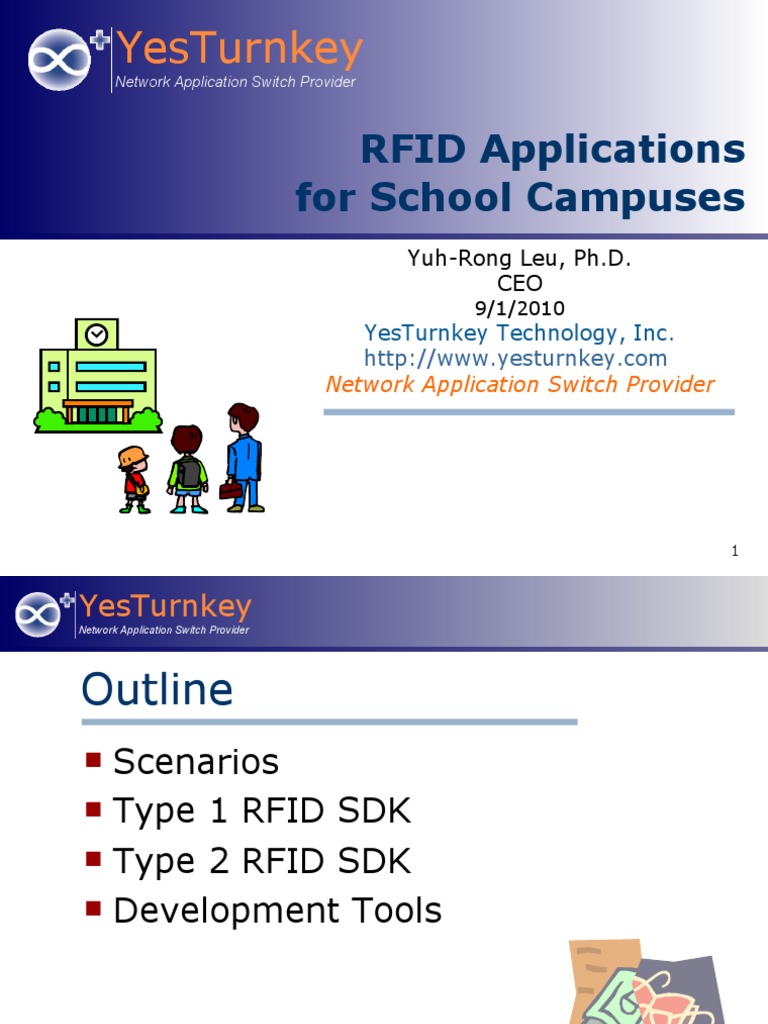 Rfid Applications For School Campuses | PDF | Radio Frequency ...