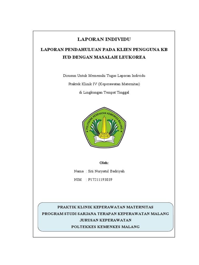 Penanganan Leukorea pada Akseptor IUD | PDF | Sains & Matematika