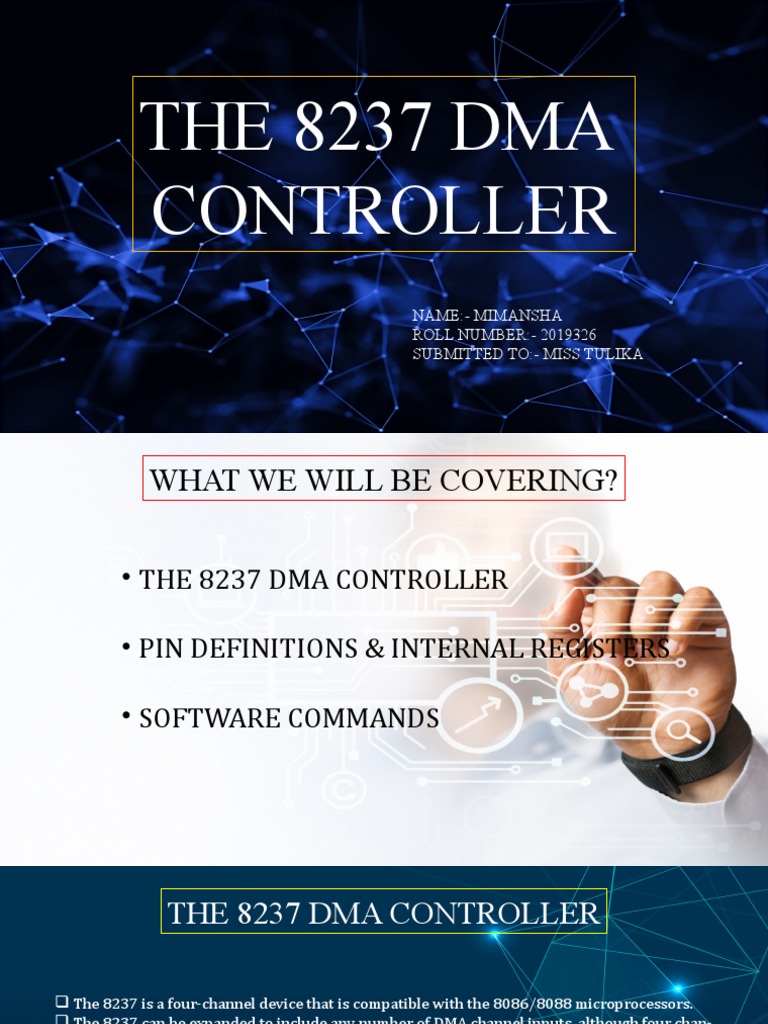 Presentation Microprocessors: 8237 DMA Controller | PDF | Input/Output ...