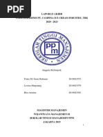 Analisis PT Cimory | PDF