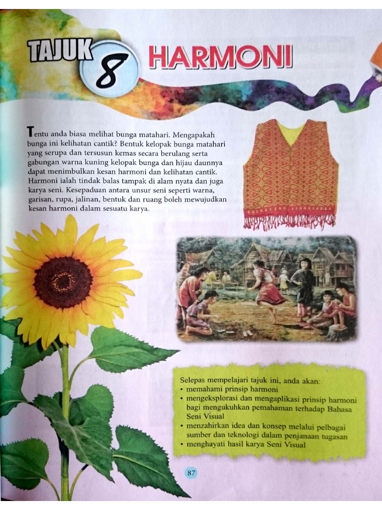 Pendidikan Seni Visual Tingkatan 1 - Harmoni | PDF
