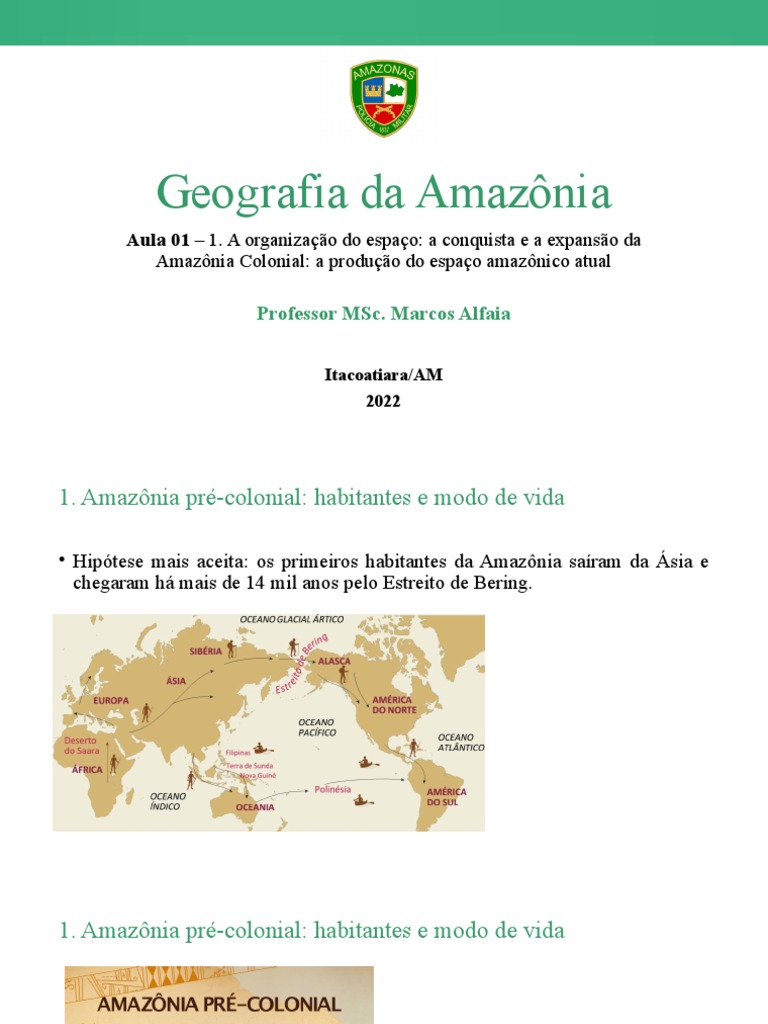 Geografia da Amazônia: História e Cultura | PDF | Ciências Sociais