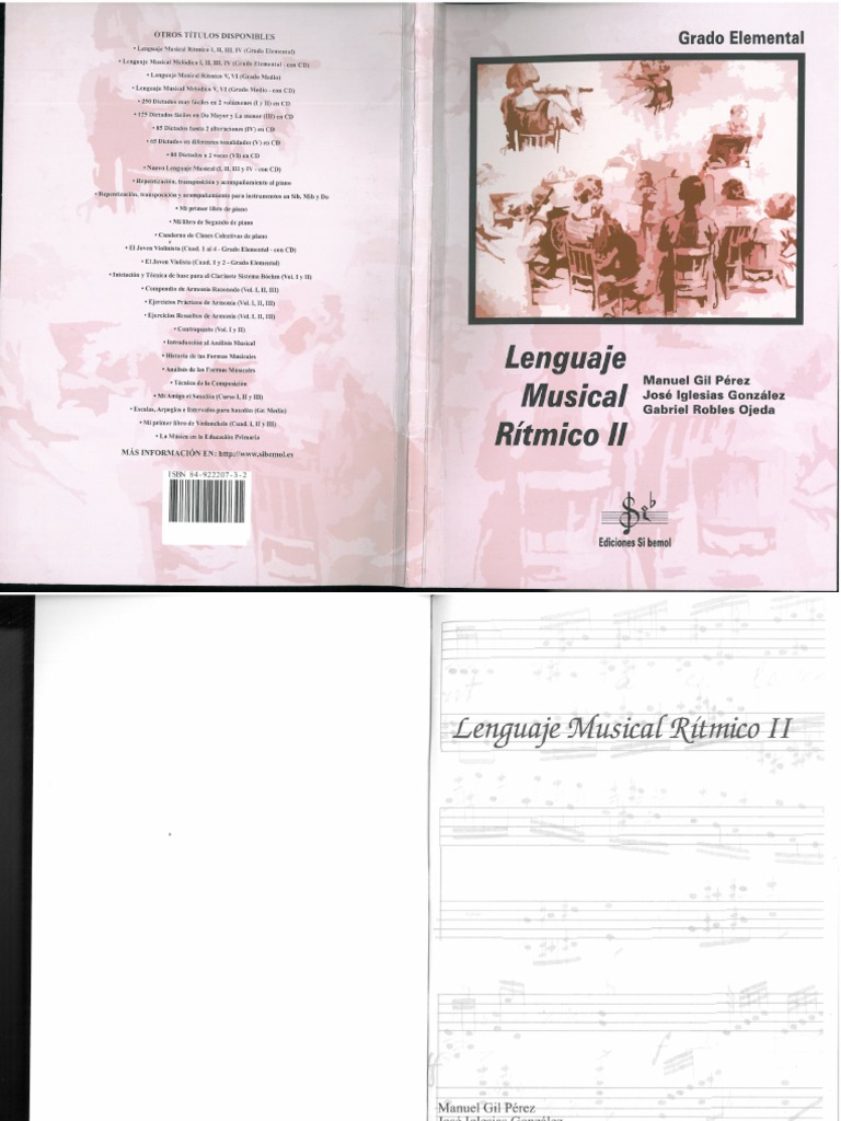Lenguaje Musical Rítmico II - Ediciones Si Bemol | PDF
