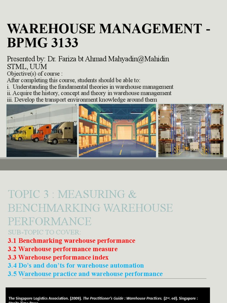 Warehouse Performance Metrics Overview | PDF | Inventory | Warehouse