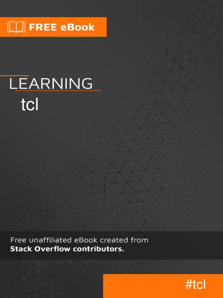 TCL | PDF | Parameter (Computer Programming) | Regular Expression