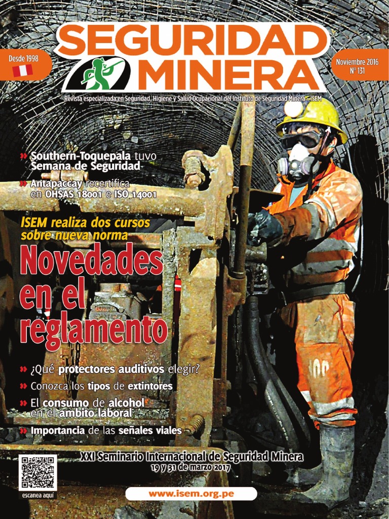 Seguridad Minera Edicion 131 | PDF | Seguridad y salud ocupacional | La ...