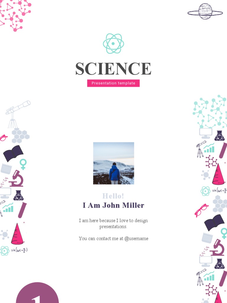 Science Free Powerpoint Presentation Template | PDF | Information ...