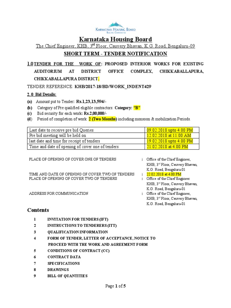 Nit Doc Chikka - Audi | PDF | Procurement | Government