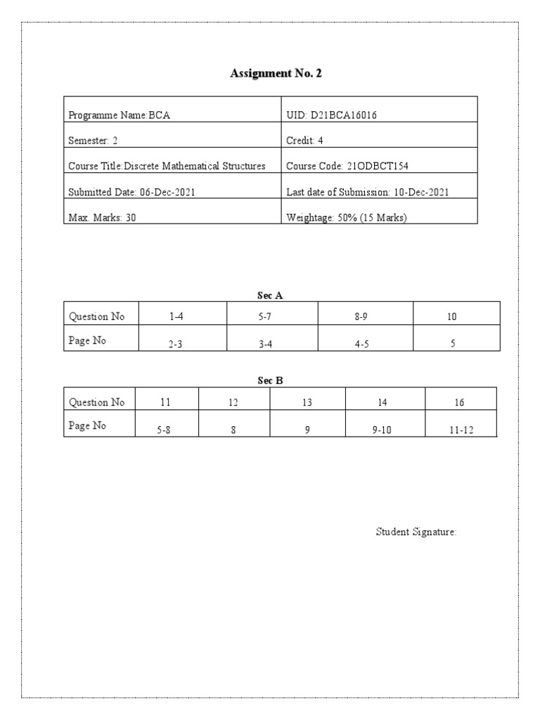 Discrete Mathematics Structures | PDF | Recurrence Relation | Sequence
