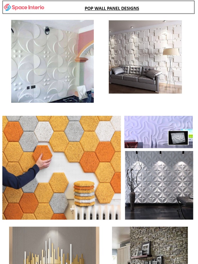 POP Wall Panel Design Ideas | PDF