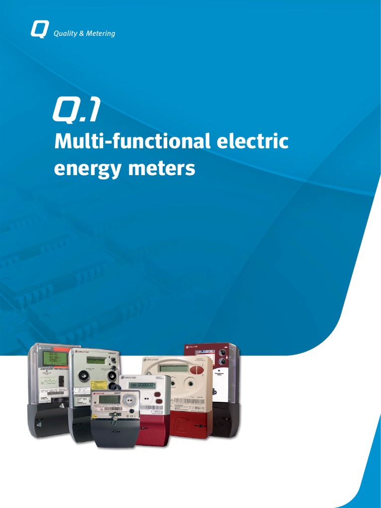 Electric Energy Meters Report | PDF | Télécommunications | Électronique
