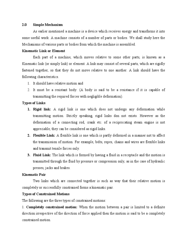 MCE 312 Lecture Note (Module 2) | PDF | Acceleration | Euclidean Vector